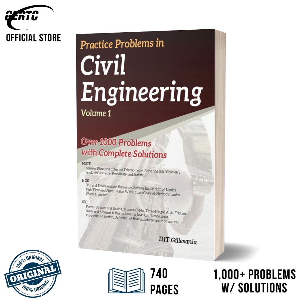 Practice Problems in Civil Engineering - Civil Engineering Review Book ...