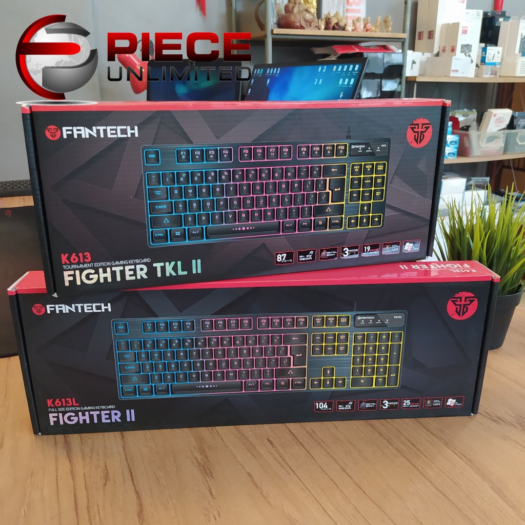 Fantech K613 TKL Keyboard Fantech K613L Fighter II RGB Keyboard | Piece Unlimited Store | Shopee ...