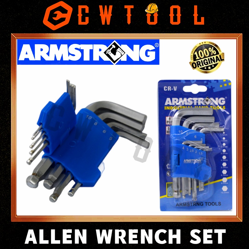 Armstrong Hex Key Wrench Set Hex Key Allen Wrench Set Allen Key Hex Key ...