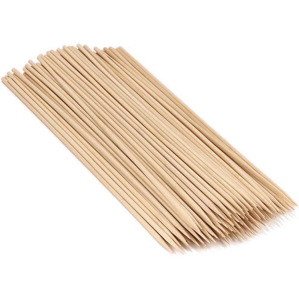 NO LABEL BBQ STICK 50PCS (5MM x 300MM 12INCHES). | Shopee Philippines