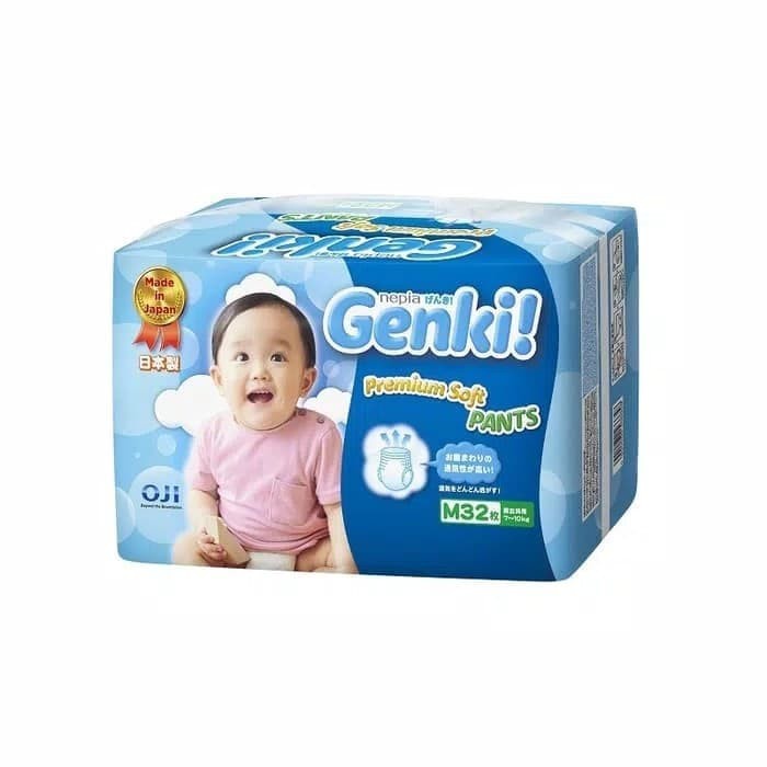 Nepia Genki Pants M 32 / Nepia Genki Diapers Pants M32 | Shopee Philippines
