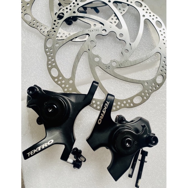 Tektro Flat Mount Road/Gravel bike Disc Caliper Set C550 & C510 | Shopee Philippines
