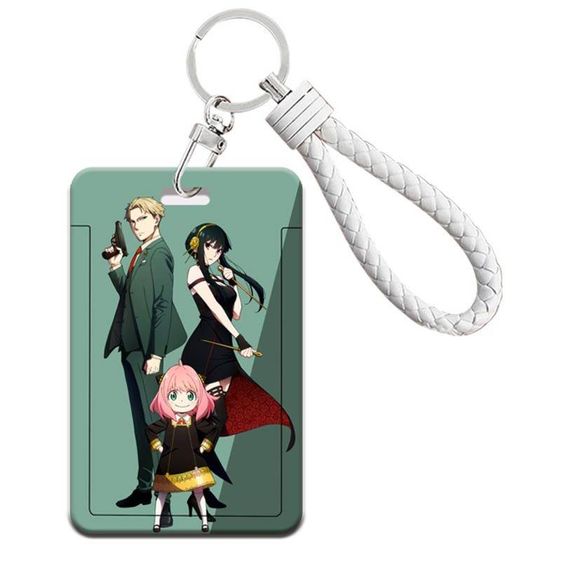 2022 Anime SPYxFAMILY Loid Forger Anya Forger Yor Forger Portable ID ...