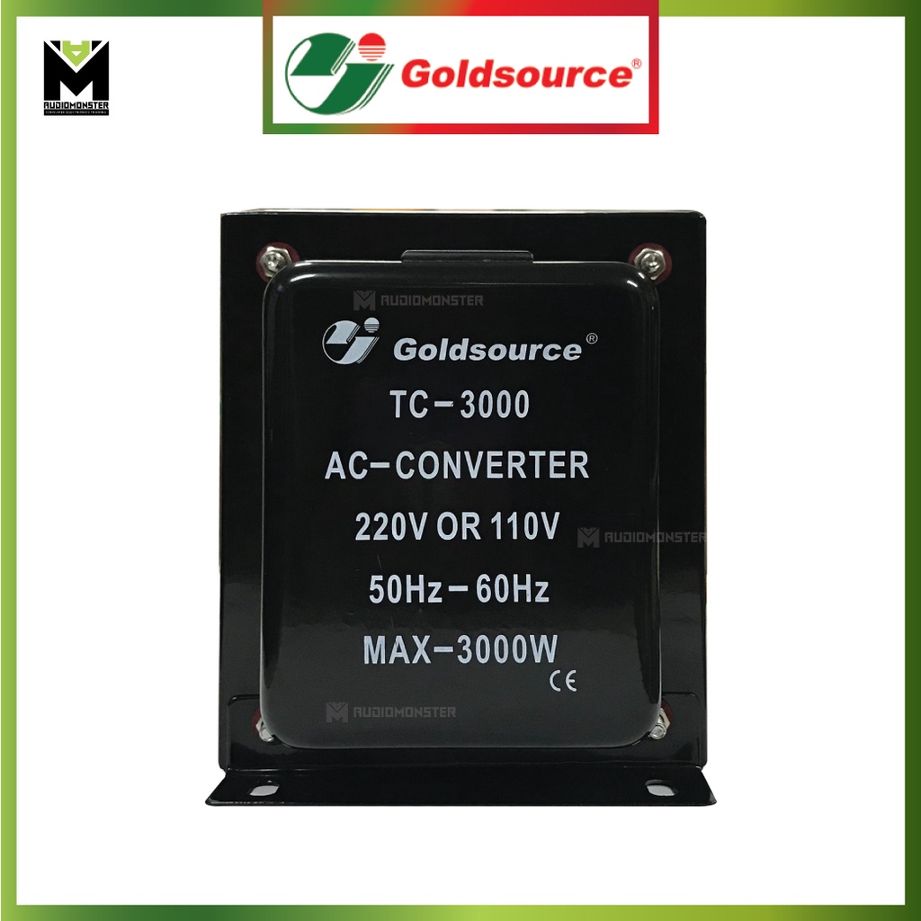 Goldsource TC-3000 / TCH-3000 Step Up Step Down Transformer 3000 Watts ...