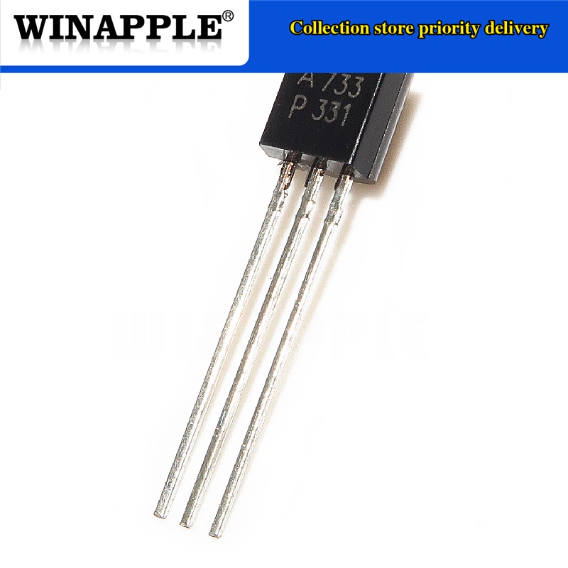 100pcs/lot 2SA733 2SA708 TO-92 A733 A708 TO92 new triode transistor In ...