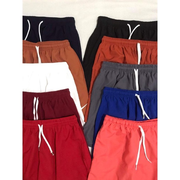 Fashion Wear Quick Drying TASLAN SHORT UNISEX Assorted Colors | Shopee ...