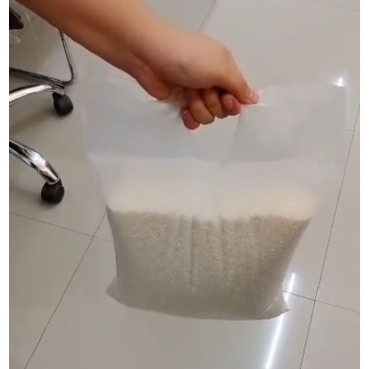 100 pcs. 5 KGS. RICE BAGS / ANY POWDER (PLAIN) 12" X 19 ...