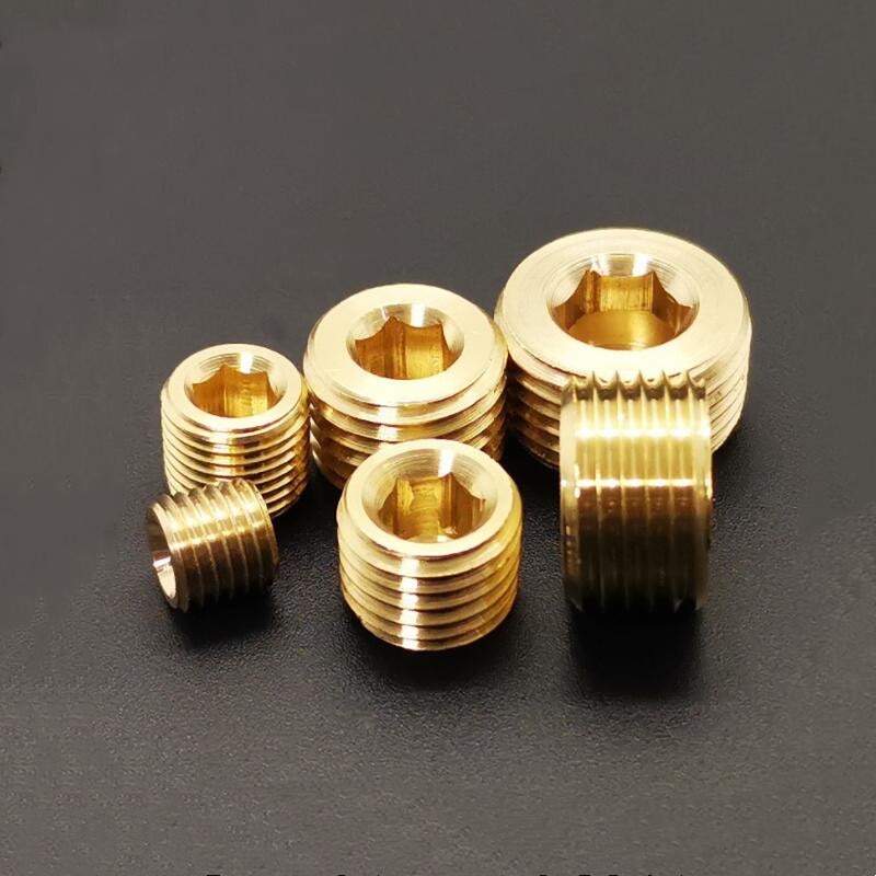 M8 M10 M12 M14 M16 M18 M20 M22 Metric Outer Threaded Brass Pipe Fitting ...