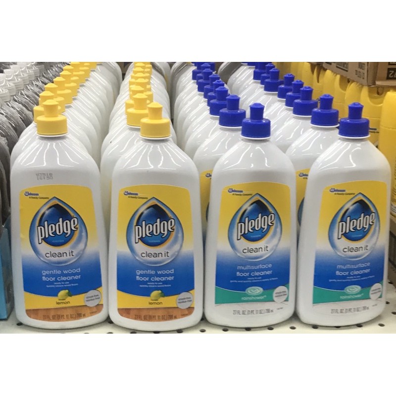 Pledge Wood Floor Cleaner (798ml) | Shopee Philippines