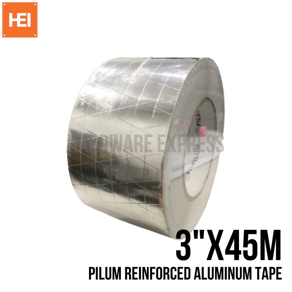 Pilum Reinforced Aluminum Duct Tape 3"x45M | Shopee Philippines