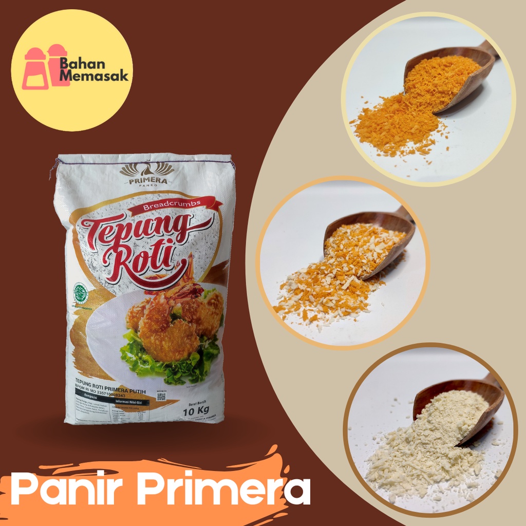 PUTIH Panir Paneer Breadcrumbs Primera Panko 500 gram Coarse Bread ...