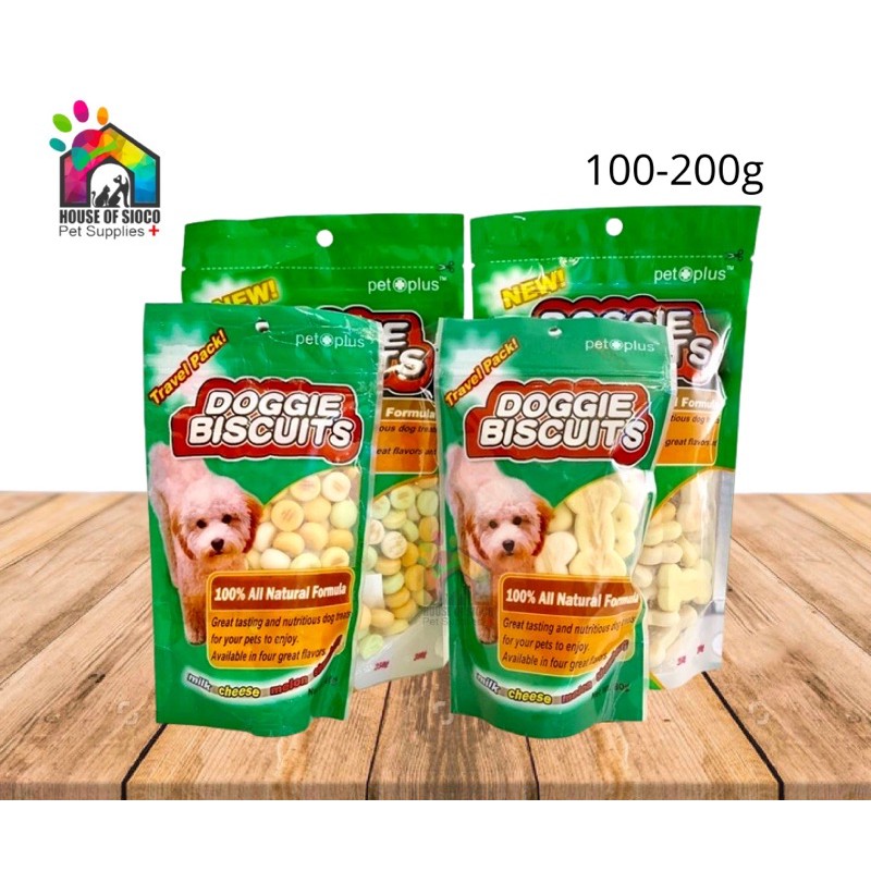 Pet Plus Doggie Biscuits 80g-200g | Shopee Philippines