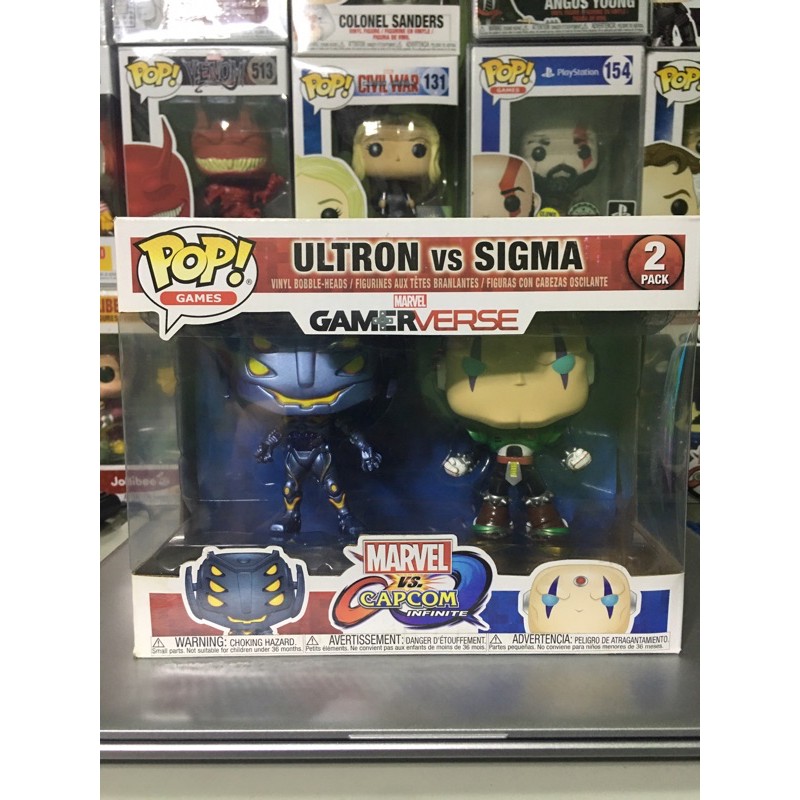 Authentic Funko Pop! Ultron vs Sigma (Damage Box) | Shopee Philippines