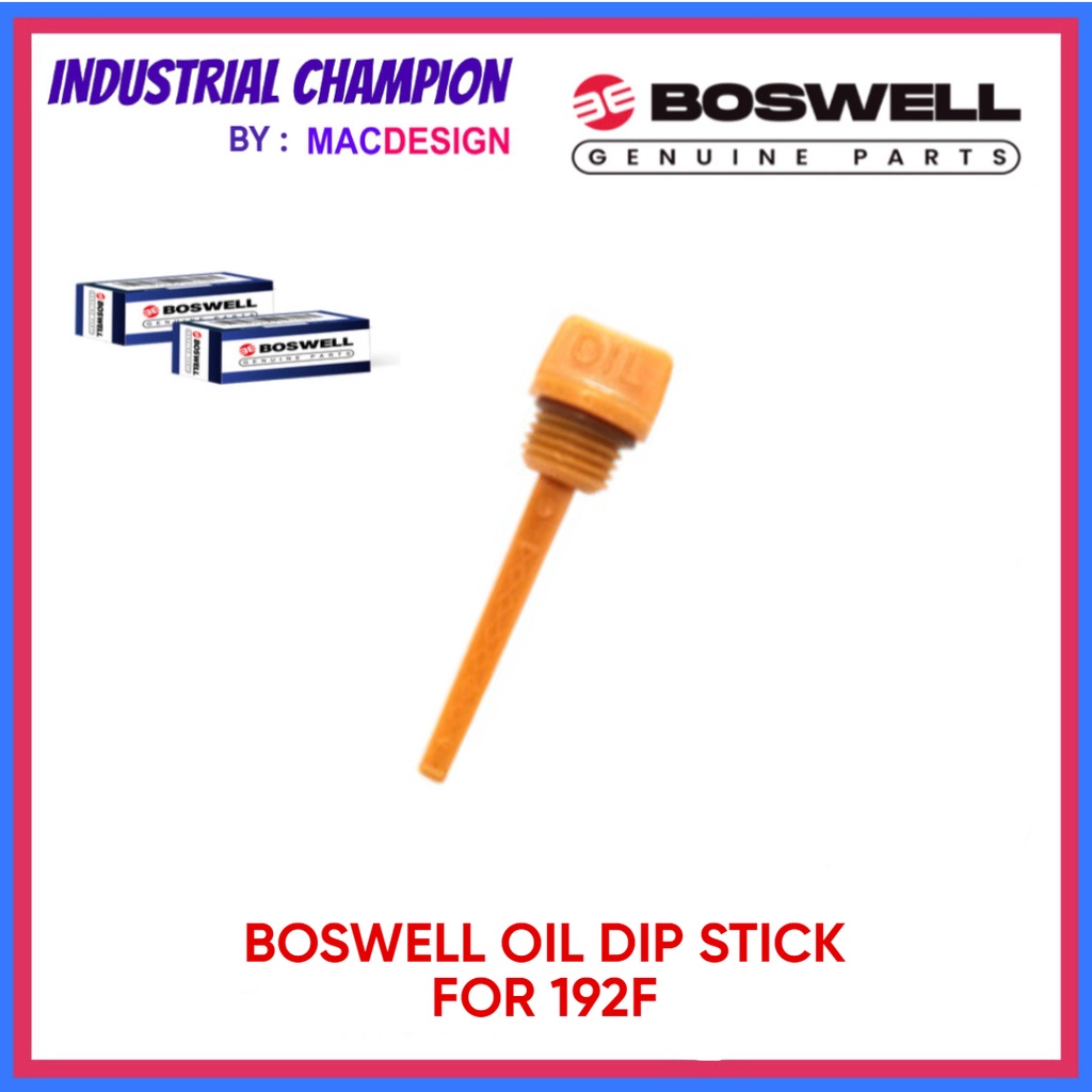 BOSWELL OIL DIPSTICK Oil Level for Petrol Engine | Shopee Philippines