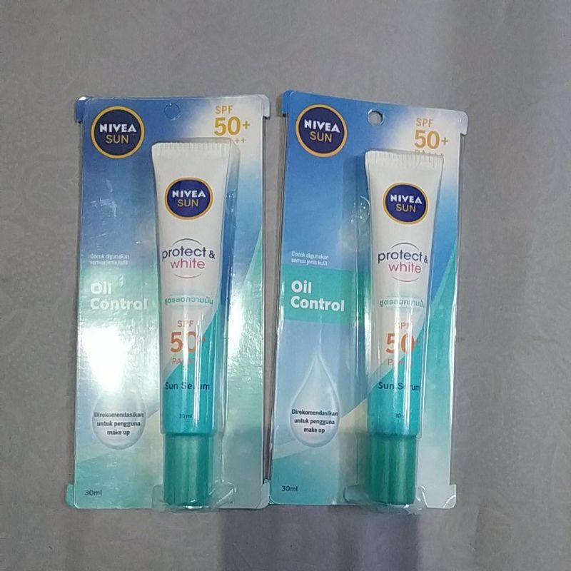 Nivea SUN PROTECTION OIL CONTROL SPF 50+ PA++++ (SUNSCREEN) | Shopee ...