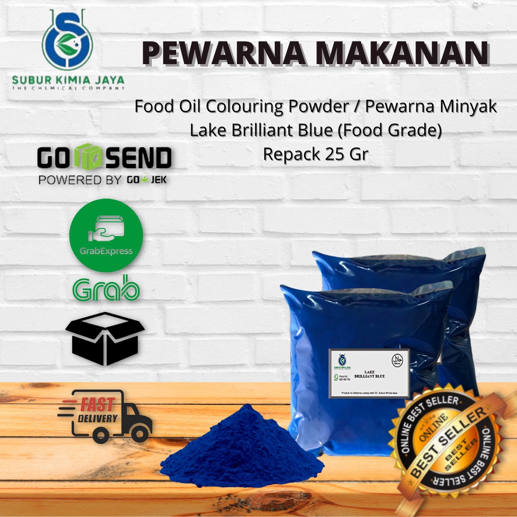 Oil Powder Coloring / Brilliant Blue Oil Powder 25 gr | Shopee Philippines