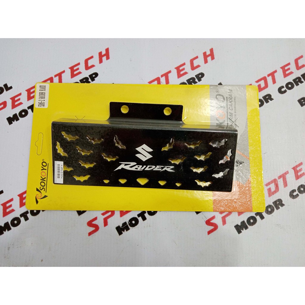 RAIDER 150 CARB TYPE RADIATOR COVER ALLOY (UC01WF) | Shopee Philippines