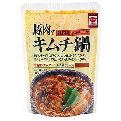 Masuyamiso Butaniku De Kimuchi Nabe 180g Thick Soy Sauce Pork Kimchi ...