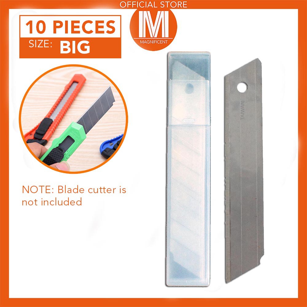 Spare Cutter Blade ( 10 Pieces) | Shopee Philippines