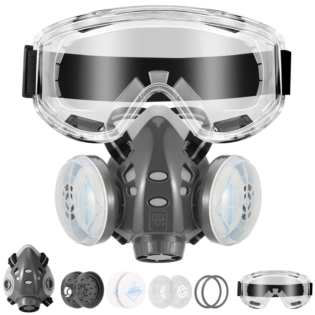 Dust Mask With Filter Cotton Half Face Protective Mask For Decoration ...