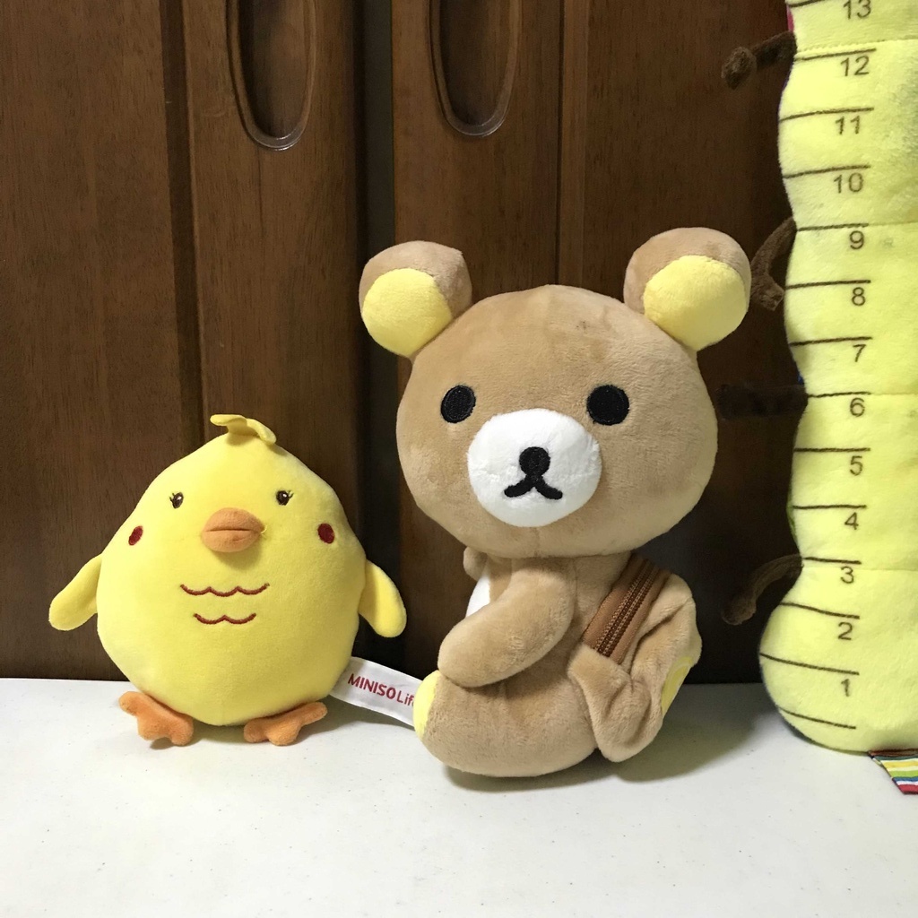 Rilakkuma Pouch Bag Kiiroitori Stuffed Toy Preloved Yellow Chicken Bird ...