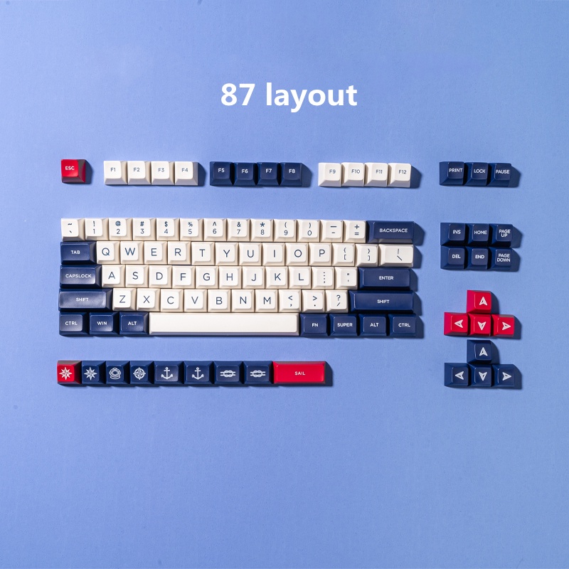 Navy keycaps ABS injection molding process ABS material SA profile ...