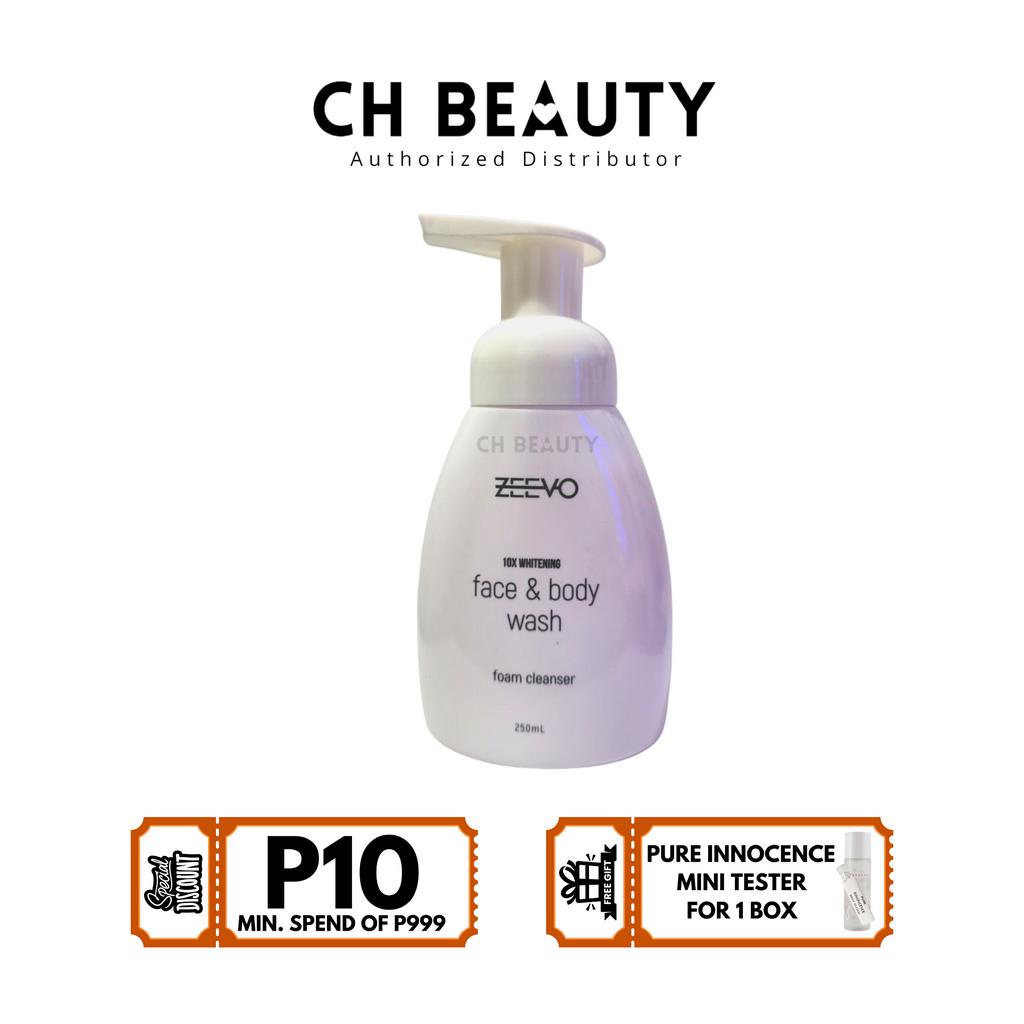 ZEEVO Face and Body Wash Foam Cleanser 250ml | Shopee Philippines