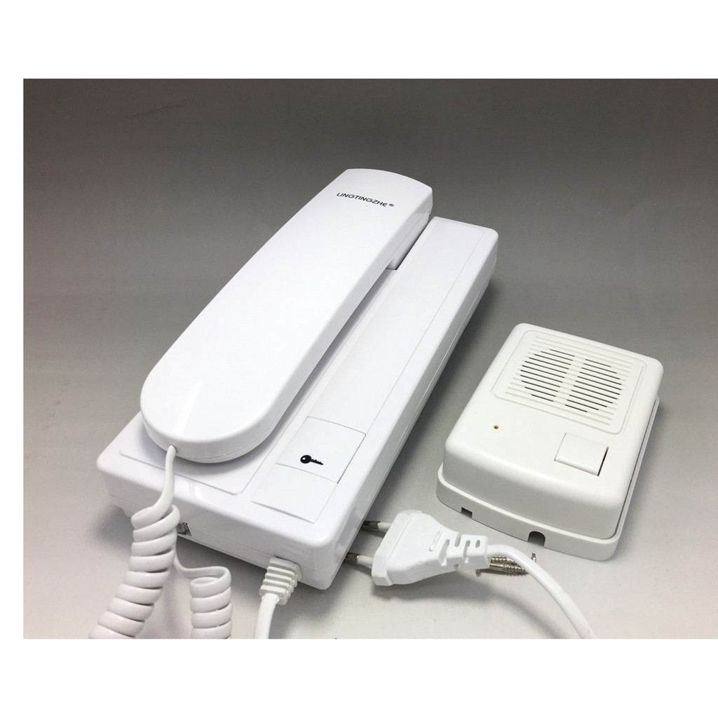 2 Way Connect Door phone Intercom Security System | Shopee Philippines
