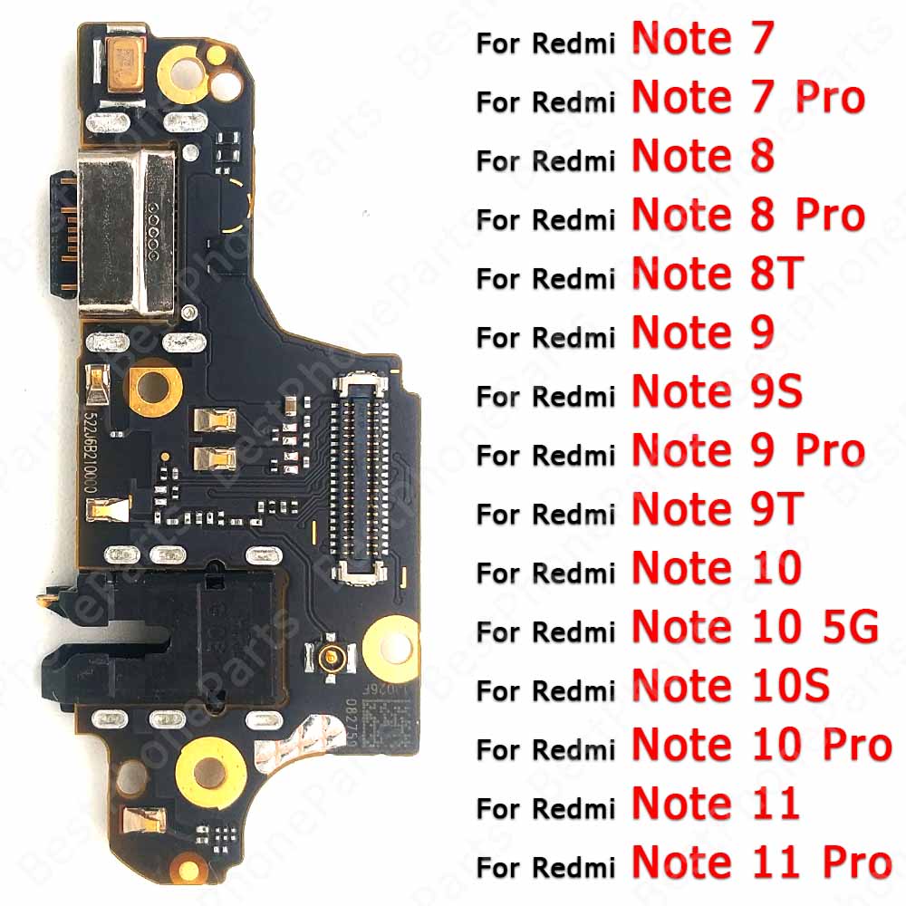 Charge Board For Xiaomi Redmi Note 11 10 10S 9 9S 9T 8 8T 7 Pro ...