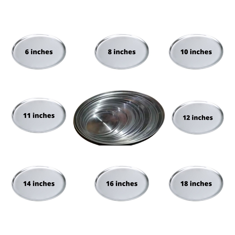 JCF KITCHEN STORE | Pizza tray/pans UP TO 18 INCHES WALANG DUKTONG ...