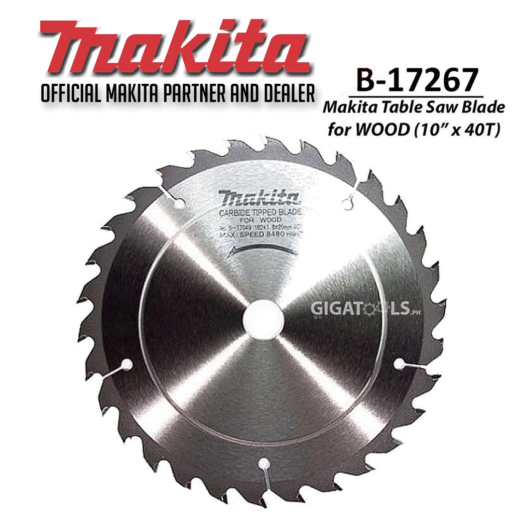 Makita table saw blades store