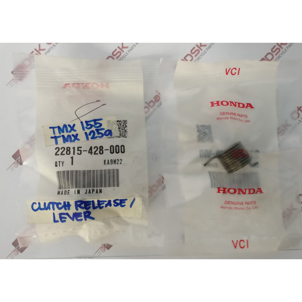 TMX 155 / TMX 125 Alpha / XR 200 Clutch Release Spring / Clutch Lever ...