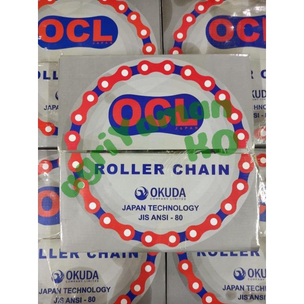 ROLLER CHAIN OCL #80 KULIGLIG/TRAKTORA/HAND TRACTOR/80X10FT KADENA ...