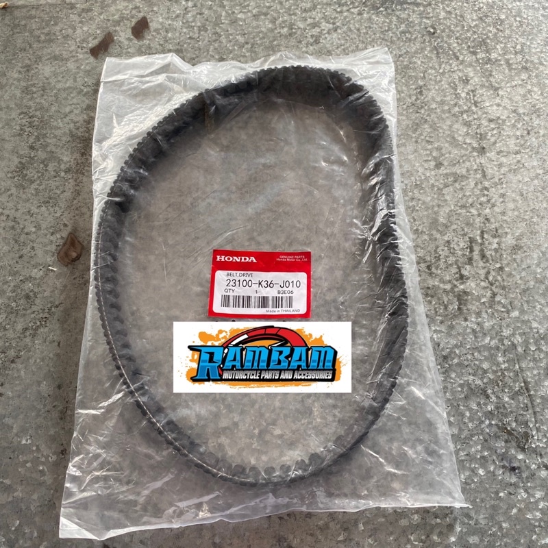 GENUINE BELT DRIVE FOR CLICK 125 V1/V2 100% Original | Shopee Philippines