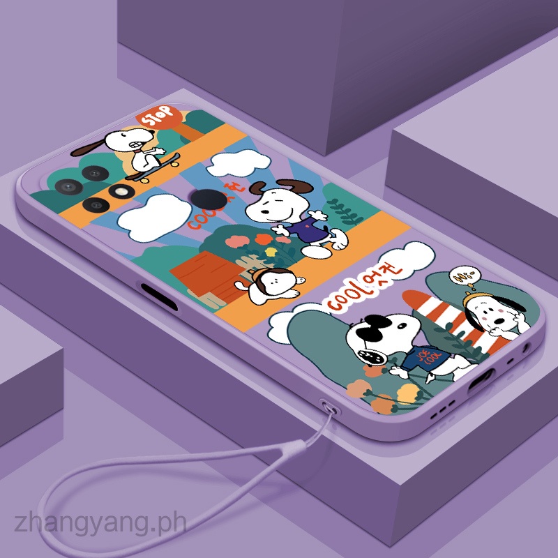 casing Realme c25s c25 c12 c21y c25y c15 c21 case Cute Snoopy Silicone ...