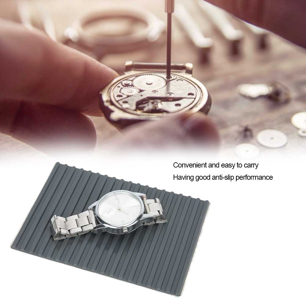 [Resdy Stock] Henye Watchmakers Rubber Anti-Slip Bench Mat for Watch ...
