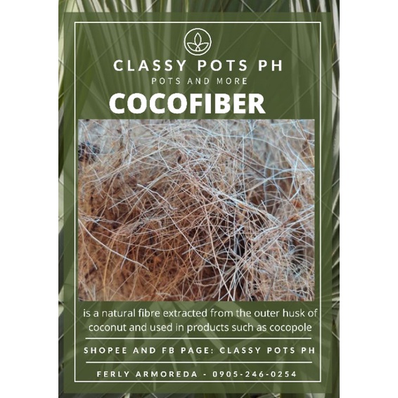 COCO FIBER 500 GRAMS | Shopee Philippines