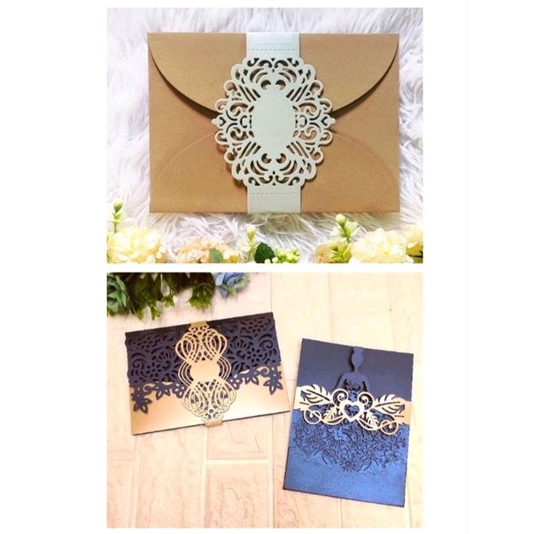Belly Band/Belt for 5x7inch Wedding Debut Invitation Cover MINIMUM ...