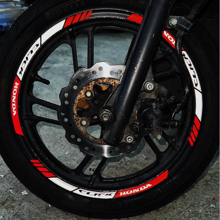 Honda Click V1, V2 and V3 Printed Mags Decals Sticker (LAMINATED ...