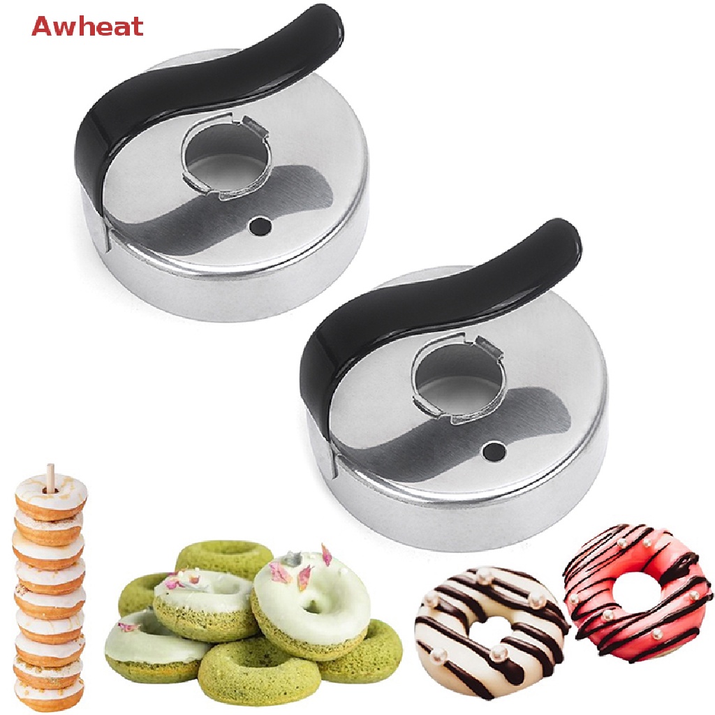 Awheat Stainless Steel Donut Mould Donut Cutter For Mousse Ring Fondant ...