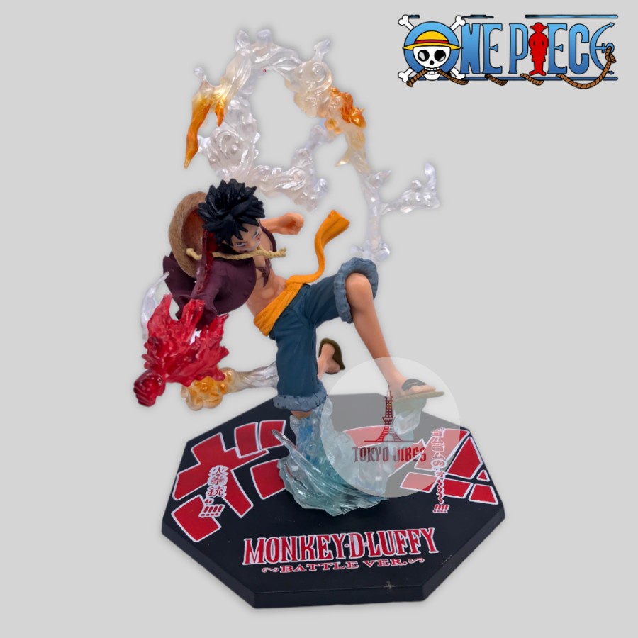 Action Figure One Piece Luffy Battle Effect Ver | Shopee Philippines