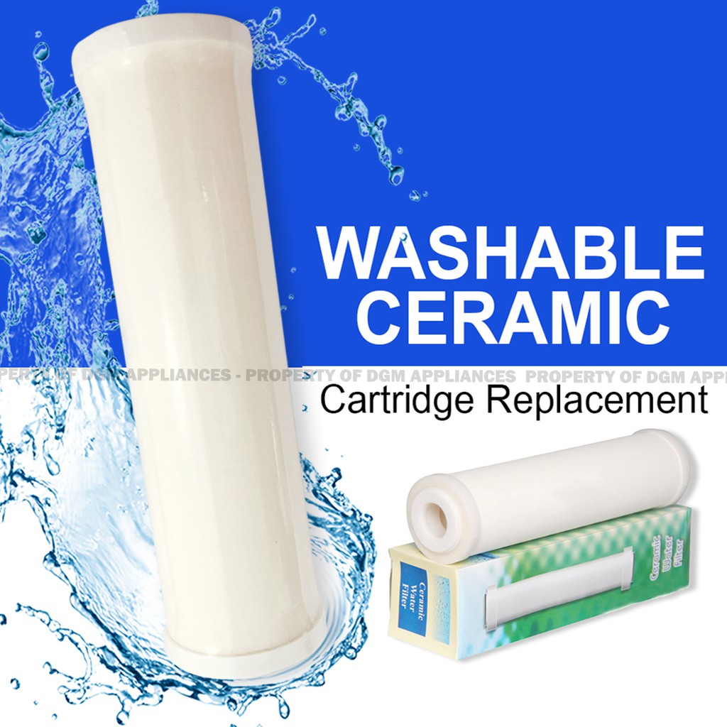10 Inches Washable Ceramic Water Filter Cartridge Replacement-ᴅɢᴍꜱᴛᴏʀᴇ ...