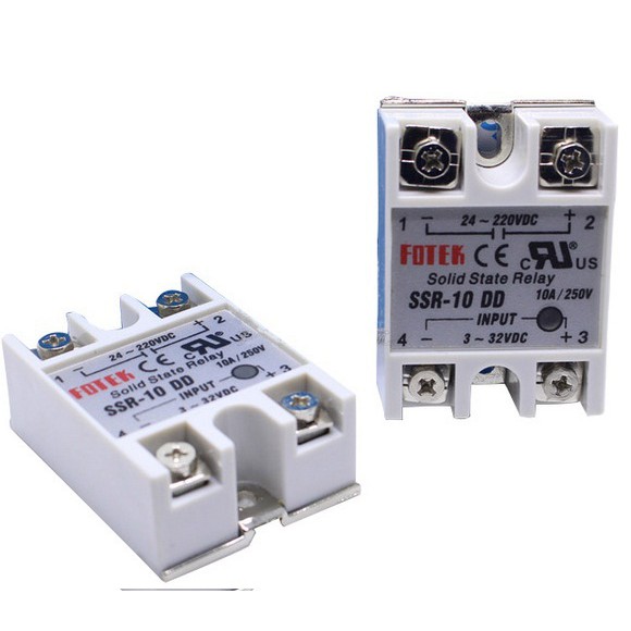 Ssr 10d 10A Solid State Relay 3-32 Vdc To 12-220 Vdc | Shopee Philippines