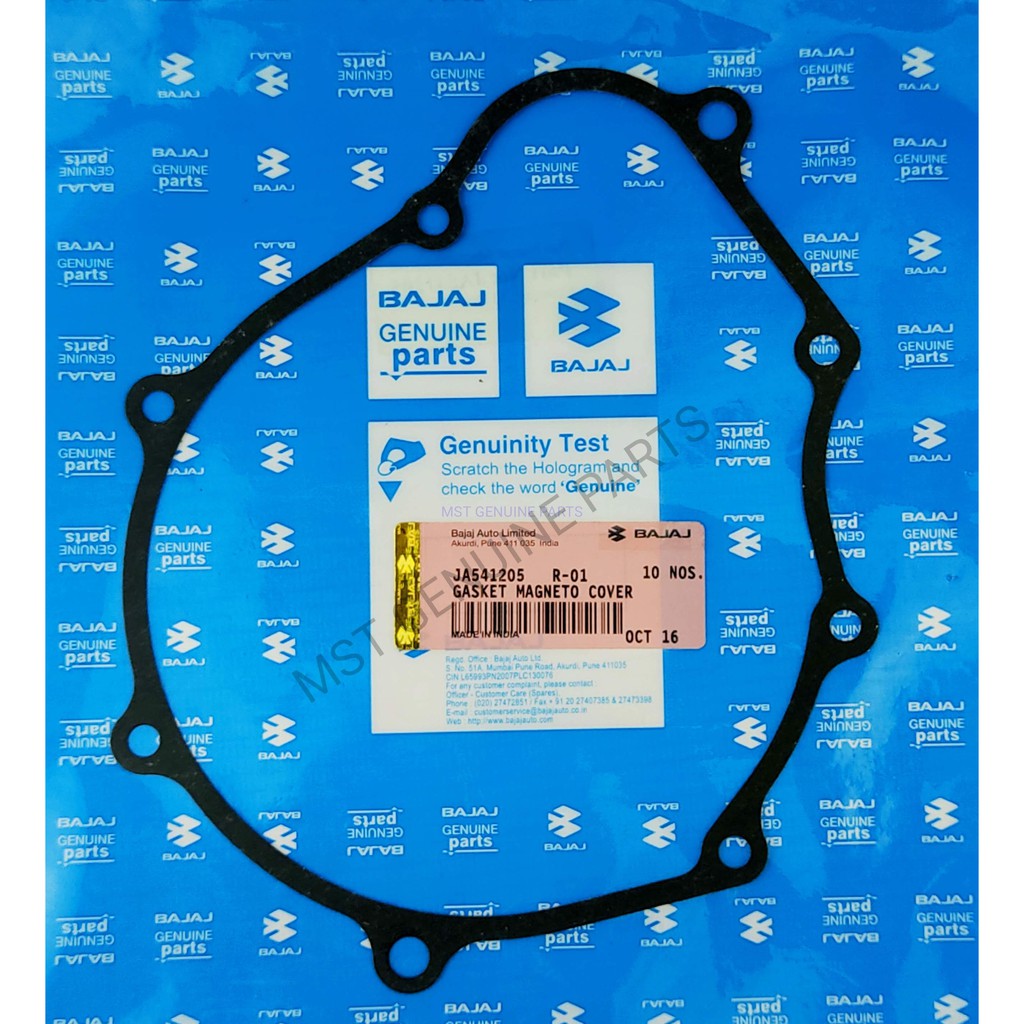 Gasket Magneto Cover CT150 Bajaj Genuine Parts JA541205 | Shopee ...