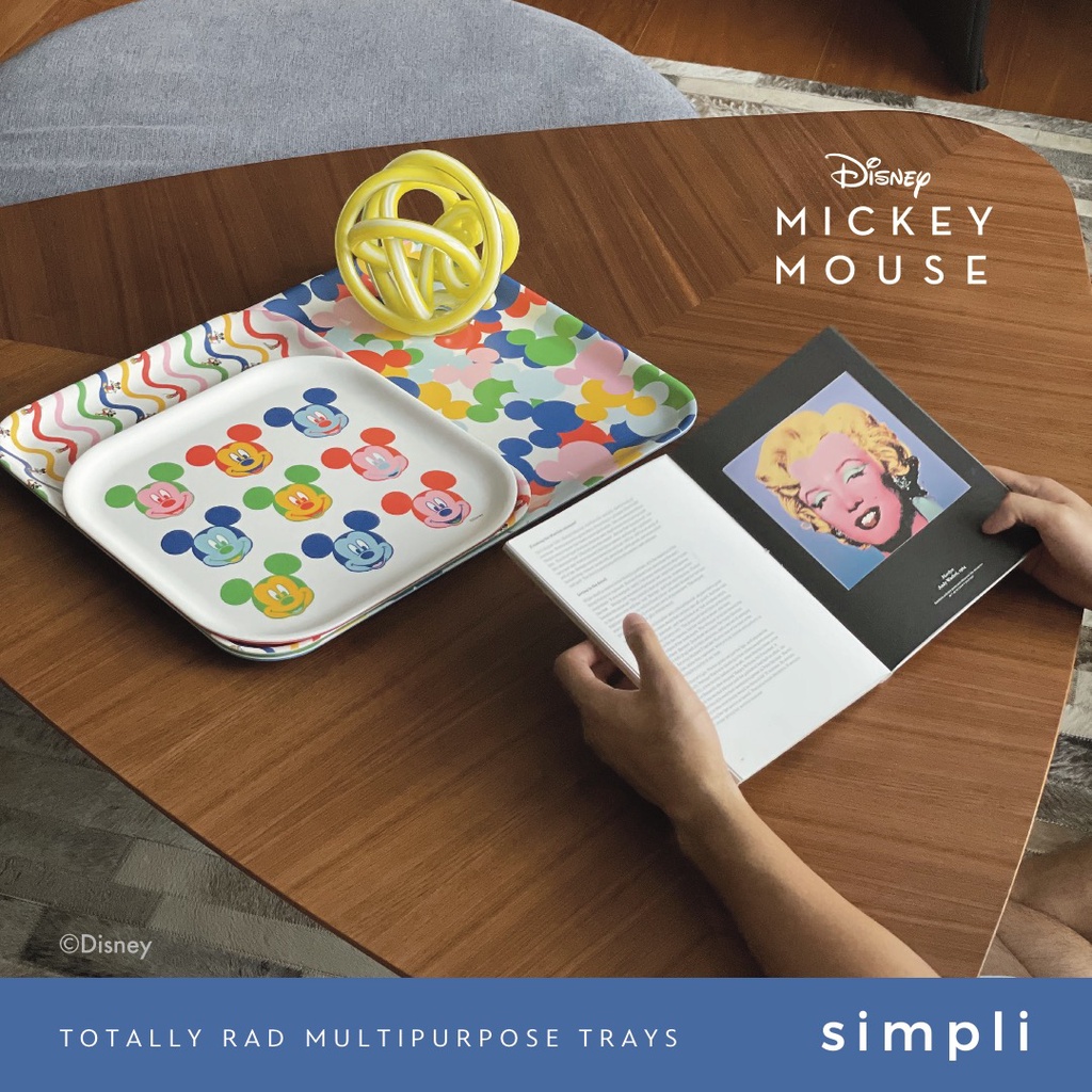 Simpli x Disney Mickey Multipurpose Trays (Set of 3) | Shopee Philippines