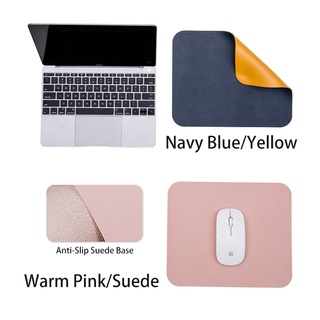 【COD】Double-Sided Mouse Pad Waterproof PU Gaming Mouse Pad Leather ...