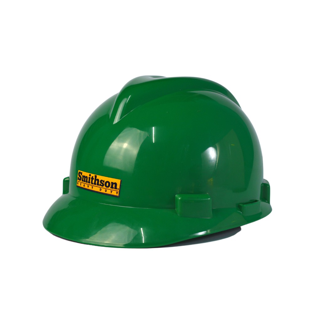 SMITHSON Green Safety Helmet For Construction Protection Hard Hat ...