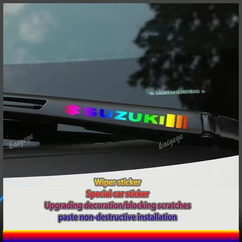 Suzuki Car Wiper Door Handle Sticker Suitable for Suzuki Spresso Jimny ...