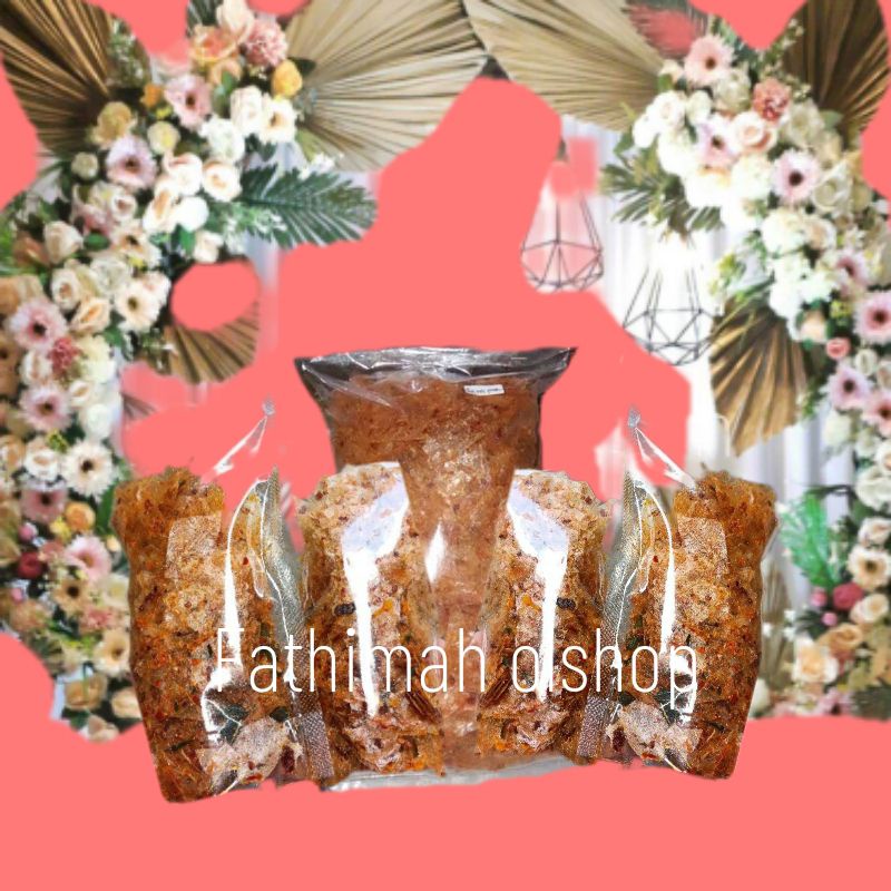 Camilan Glass Spicy Glass Chips BALADO Orange Leaf 1 KG / KRIPCA Spicy ...