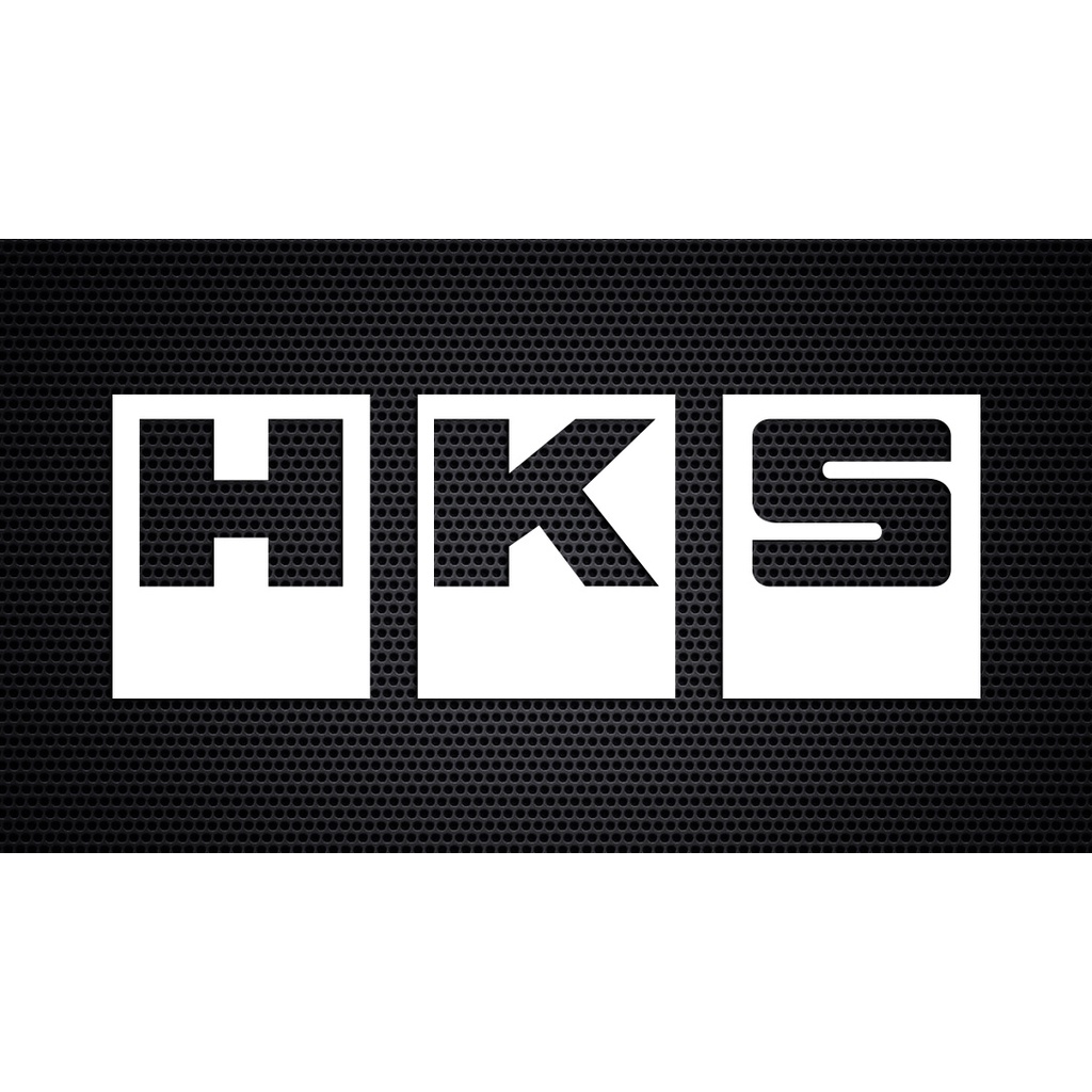 HKS logo car sticker - outdoor vinyl sticker - sponsor sticker | Shopee ...
